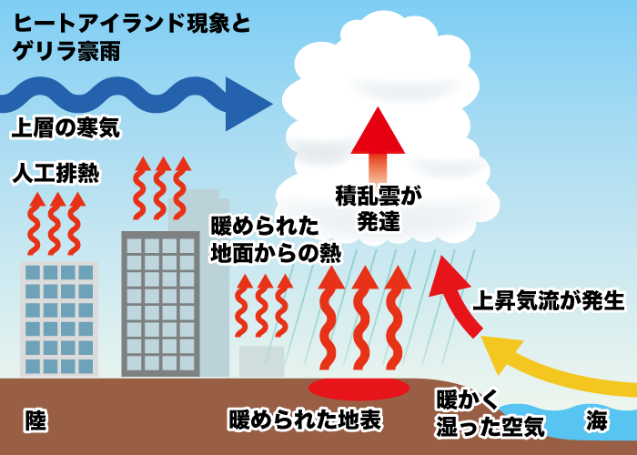 晴れていても要注意!神出鬼没のゲリラ豪雨 ウェザーニュース