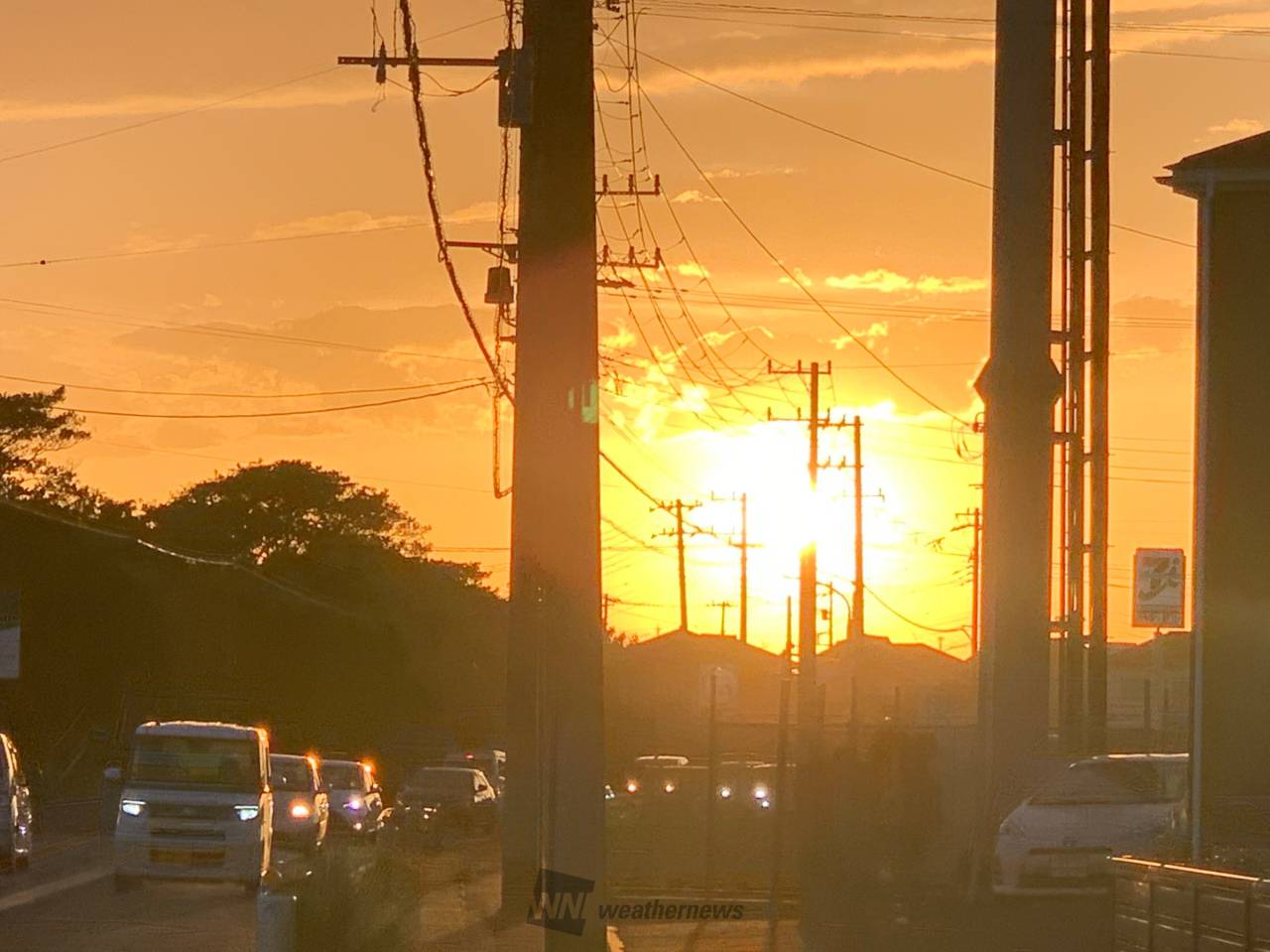 雨上がりの 夕陽は サッパリしてるかも？ | 千葉県銚子市 | BeeZem | ウェザーニュース
