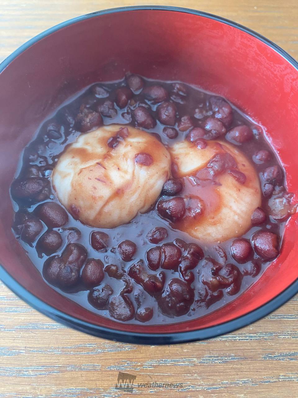 1月12日 鏡開き 鏡餅飾りから丸餅が2 | 神奈川県横浜市鶴見区 | ろなろな | ウェザーニュース