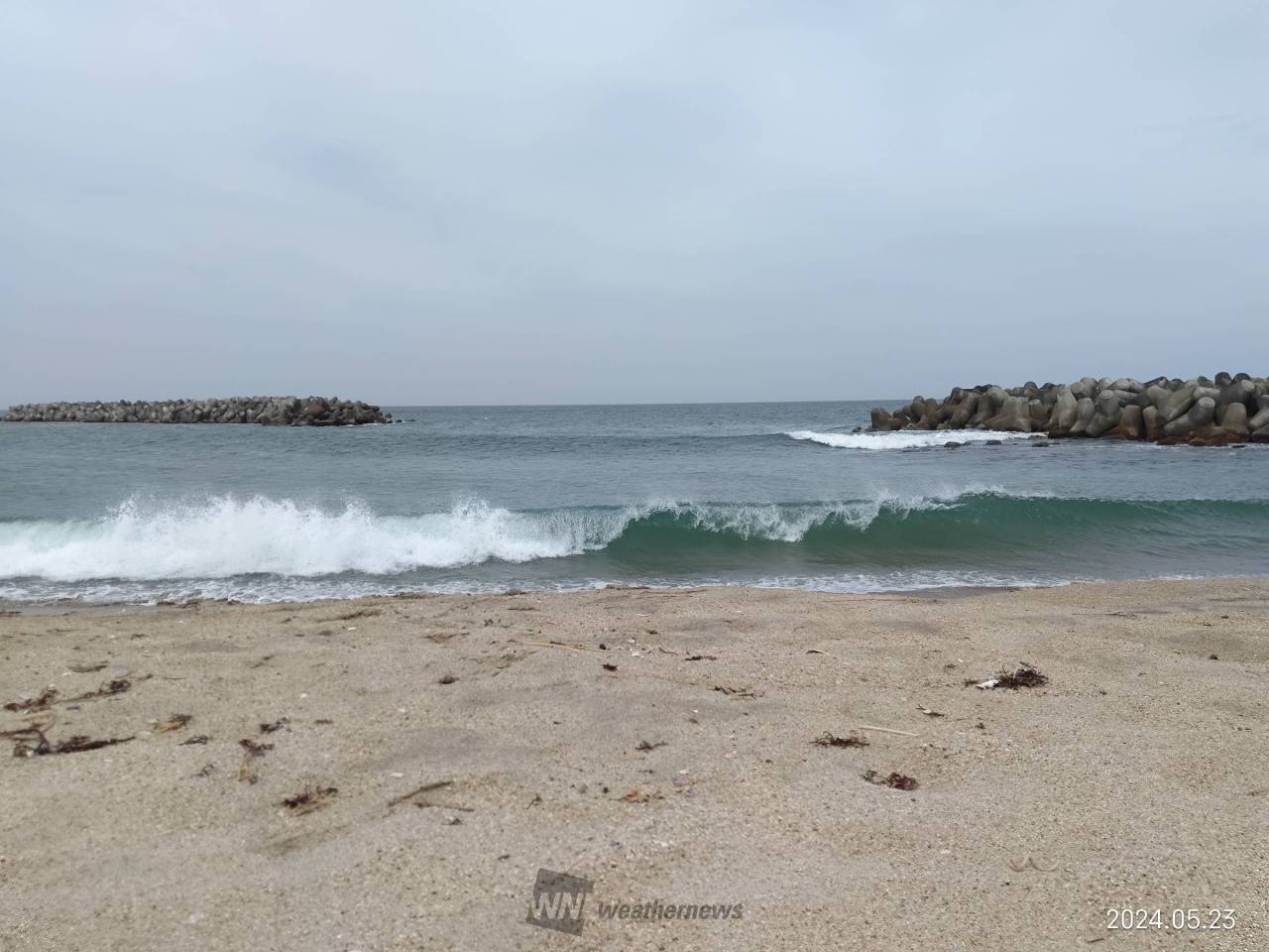 こんにちは😊 分厚い雲に覆われています。 | 福島県いわき市 | -ゆか | ウェザーニュース