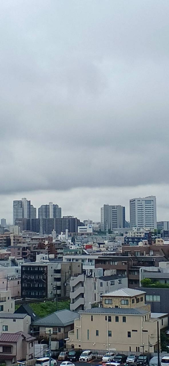 パラパラレベルの雨模様に… 遠くの高層マ | 東京都大田区 | たけやんこ | ウェザーニュース